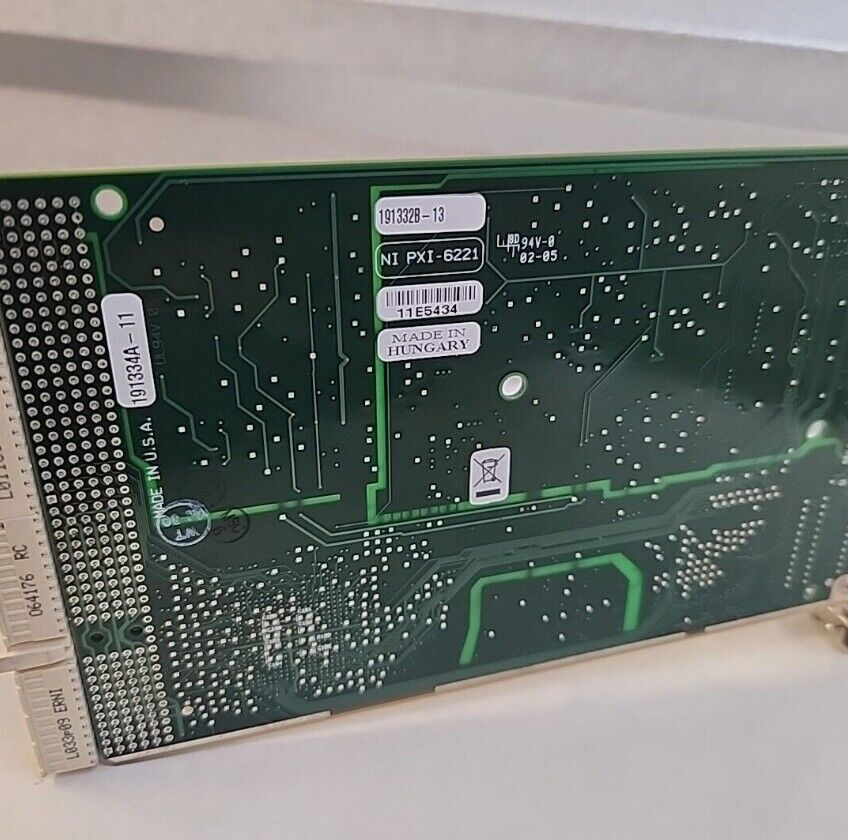 National Instruments NI PXI-6221 Multifunction DAQ Card Free Shipping ...