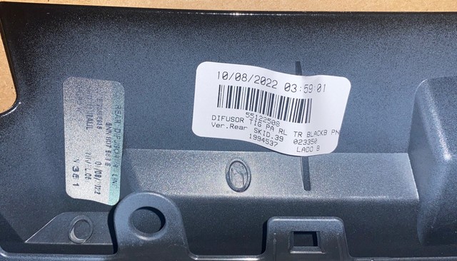 2022 Volkswagen Tiguan Rear Bumper Diffuser 5NN807568E OEM A1 for sale ...