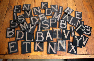Signs - Antique Sign Letters