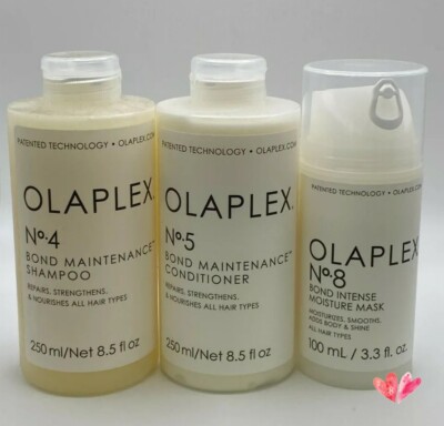 Olaplex Full Set #4, #5, #8 - Shampoo, Conditioner & Mask | eBay