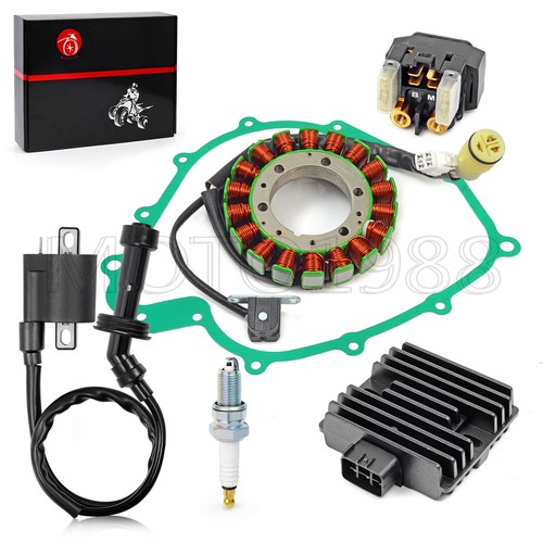 Ignition Coil & Stator Regulator Relay Kit for Yamaha Rhino 660 YXR660 ...