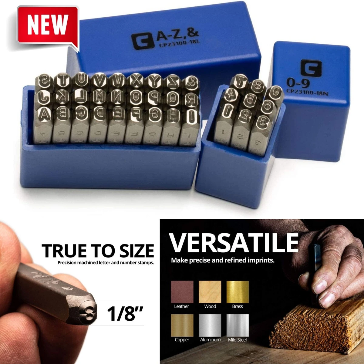 Smallest Letter Punch Set