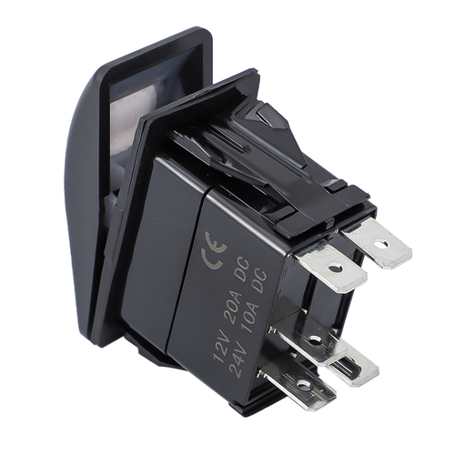 LED Light Bar Marine Rocker Switch Amber For CAN AM Maverick Commanders ...