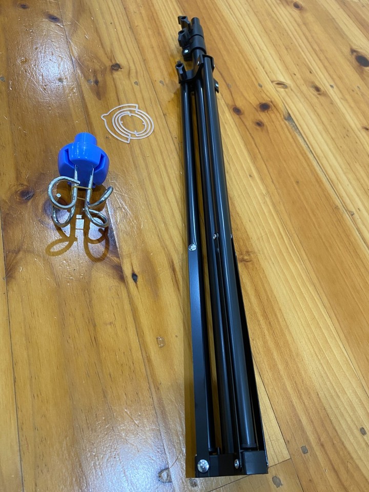 Portable IV Pole Drip Bag Stand 4 Hooks 3 Legs Foldable IV Pole for ...