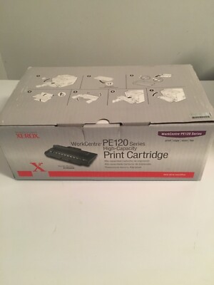 Genuine Xerox High Capacity Black Toner Cartridge WorkCentre PE120 5K ...