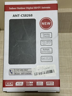 Indoor/Outdoor Digital HDTV Antenna ANT-CS8268 | eBay