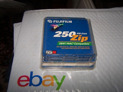 Fujifilm Zip 250MB 2Pack Disks | eBay