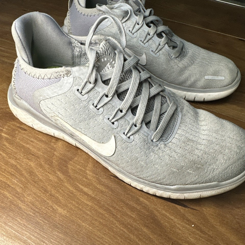 Nike Free RN 2018 Running Shoes Wolf Gray, Size 5 (942837-003) | eBay