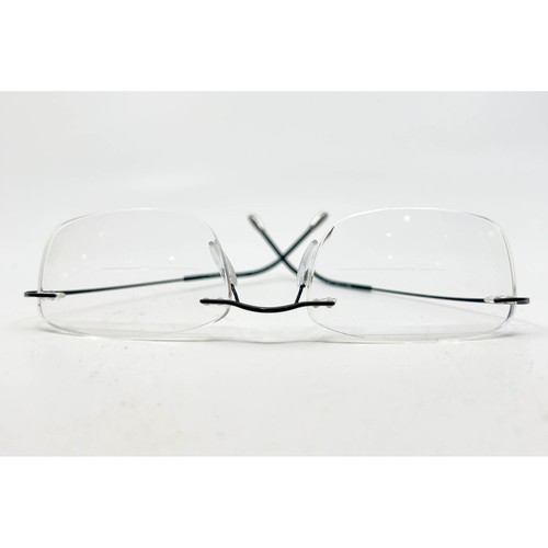 Silhouette 5515 70 9040 Titan Minimal Art Rimless Eyeglasses Black 19 ...