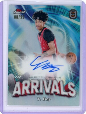 Tyler Bey 2023 Topps Chrome OTE Rookie Arrivals Auto 88/99 | eBay