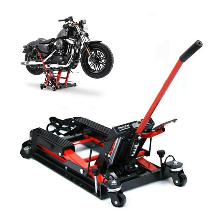 Heavy Duty 1500lb Motorcycle Motor Bike Vehicle Stand ATV Lift Jack ...