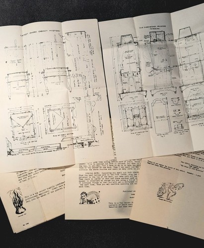 8 Vintage Magic Trick Instructions: Sword Box, Missing Torso, Pull a ...