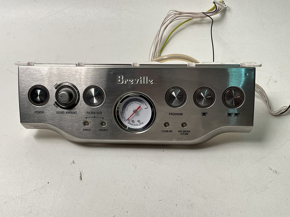 Breville Barista Express BES870XL Silver Front Panel Assembly W ...