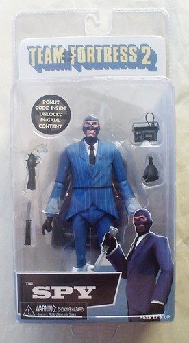 NECA 45076 - Team Fortress 2 Blue Spy 7" Action Figure for sale online ...