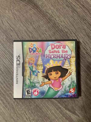 Dora the Explorer Dora Saves Mermaids (Nintendo DS) game lite dsi xl ...