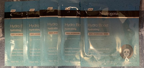 5 Neutrogena Masks Hydro Boost Hydrogel Face Mask Deeply Hydrate Skin ...