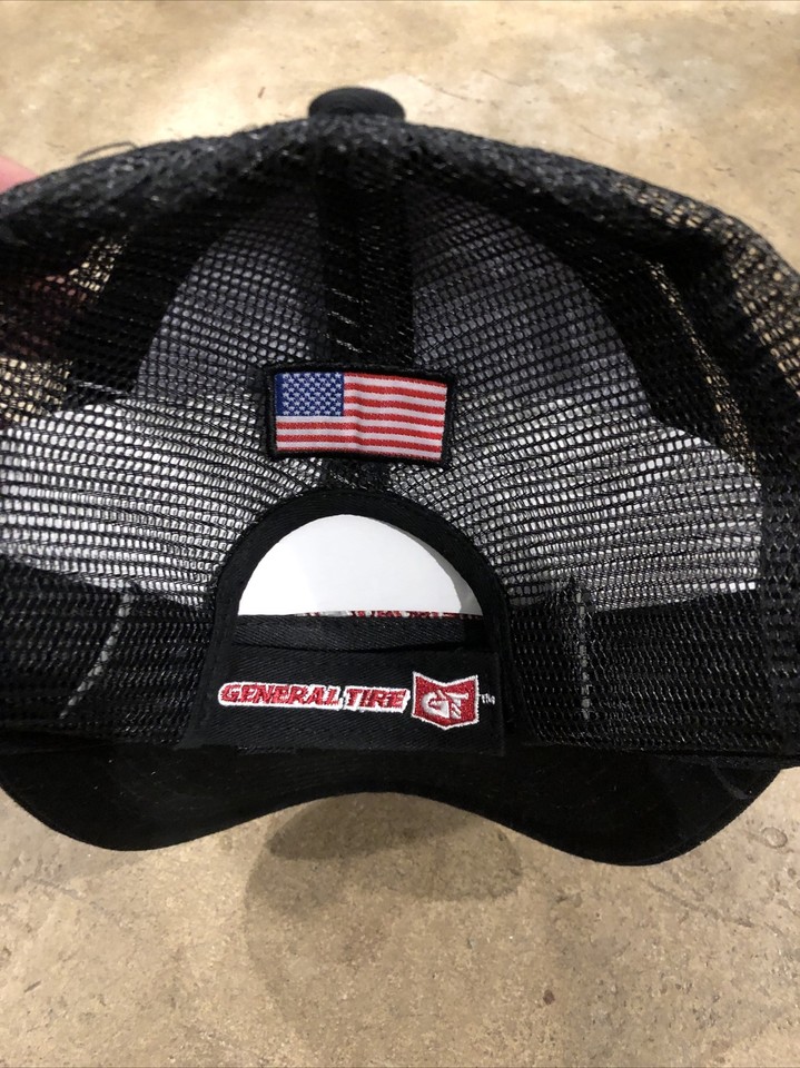 General Tire Hat WITH Flag Trucker Hat Adjustable *NEW* | eBay