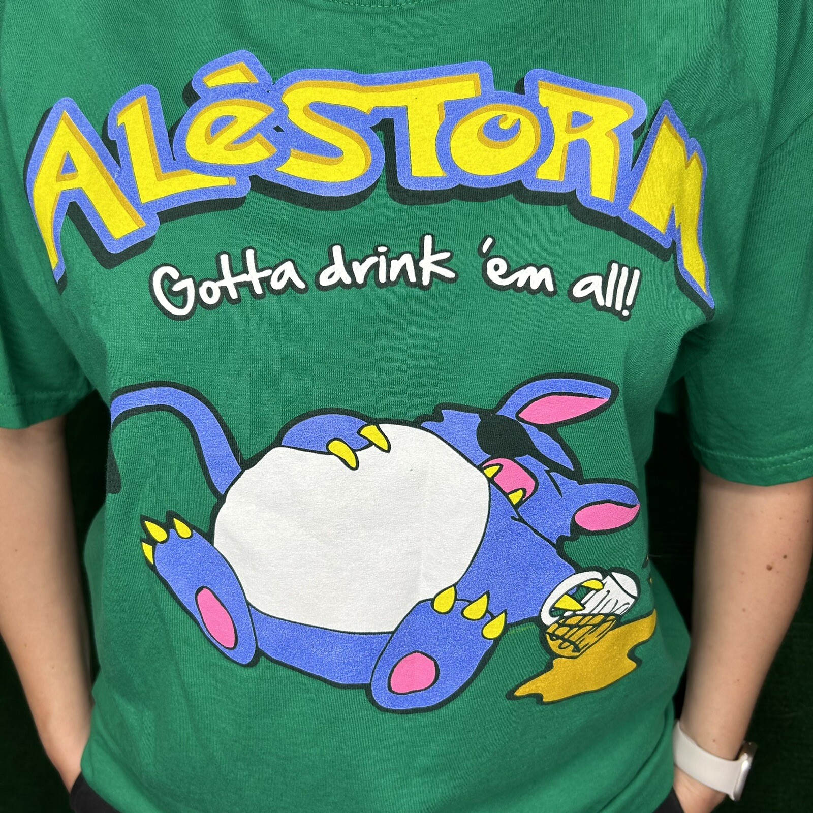 Vintage Y2K ALESTORM Pokémon PIRATE CORE SHIRT Large … - Gem
