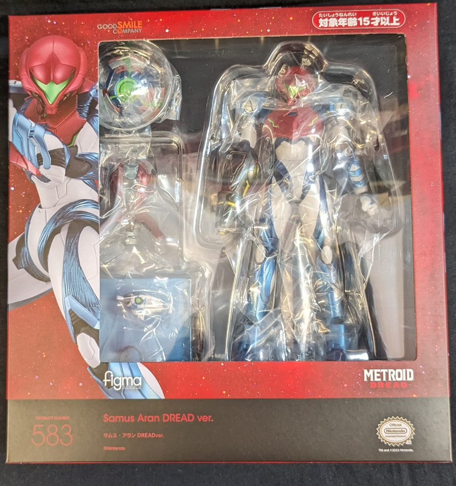 figma Metroid Samus Aran E.M.M.I. Other M Prime 3 Dread Action Figure ...