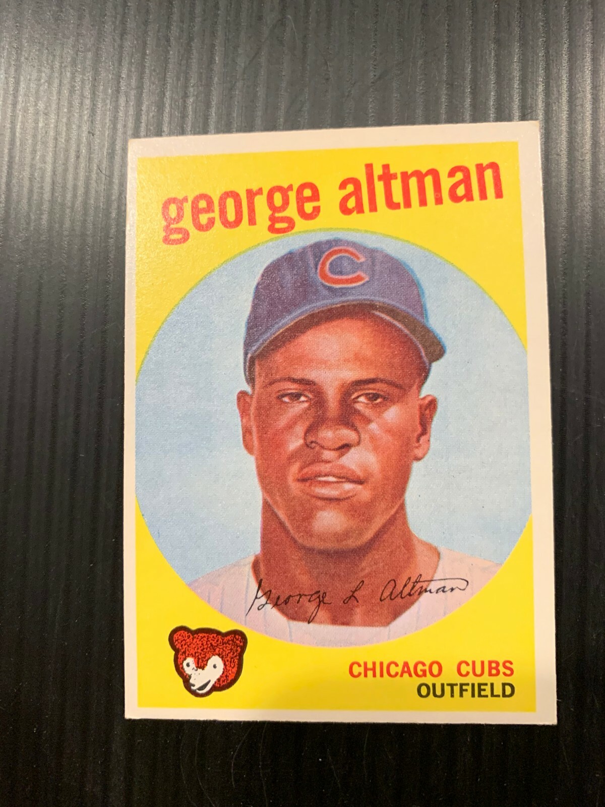 1959 TOPPS #512 GEORGE ALTMAN CHICAGO CUBS HIGH # BASEBALL CARD NM | eBay