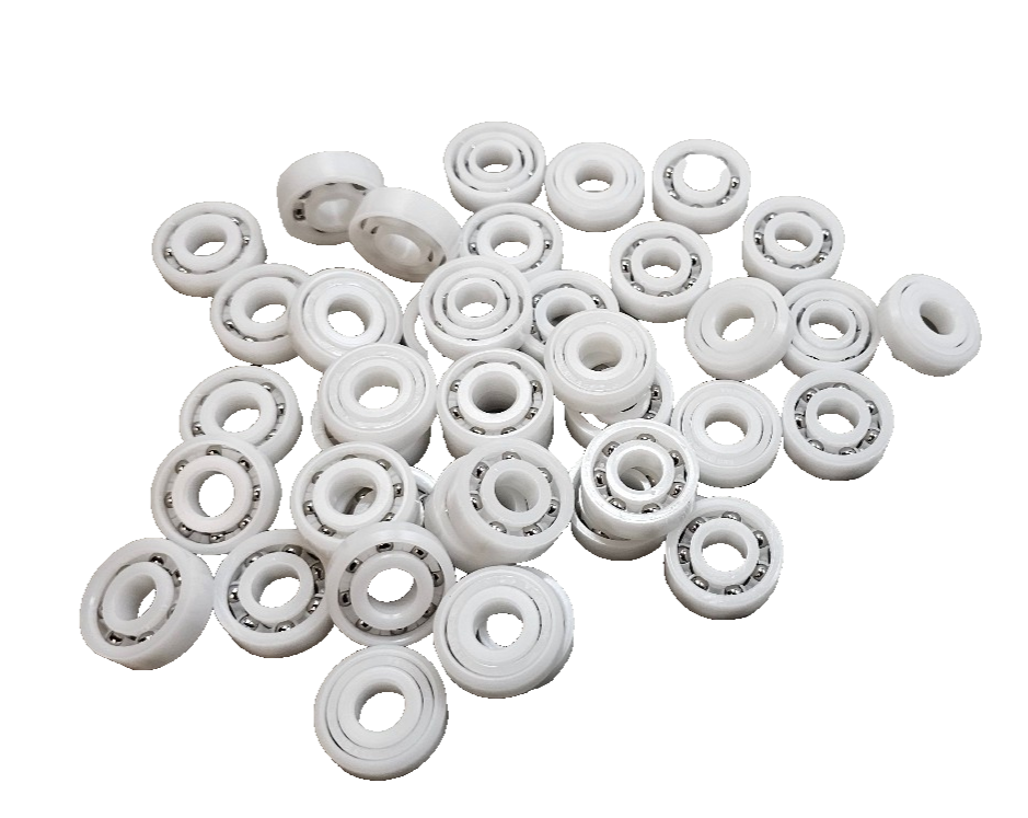 25Pc KMS Bearings Precision Plastic/Steel Ball Bearing 10mmx26mmx8mm ...