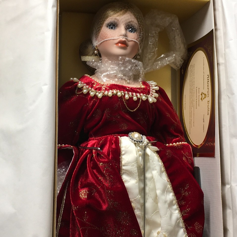 Alberon Porcelain Doll Queen Jane Seymour Rare | eBay UK