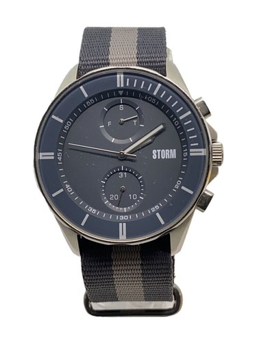 STORM Quartz Analog Watch Grey Stylish Modern Design Excellent JAPAN | eBay