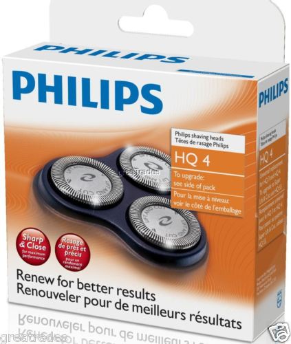 3 Philips Philishave HQ4 MICRO Shaver/Razor HQ 4 HEADS | eBay