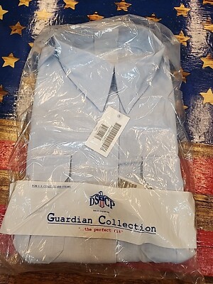14.5x38x28/29 Women US Coast Guard Dress Blue Long Sleeve Shirt Female ...