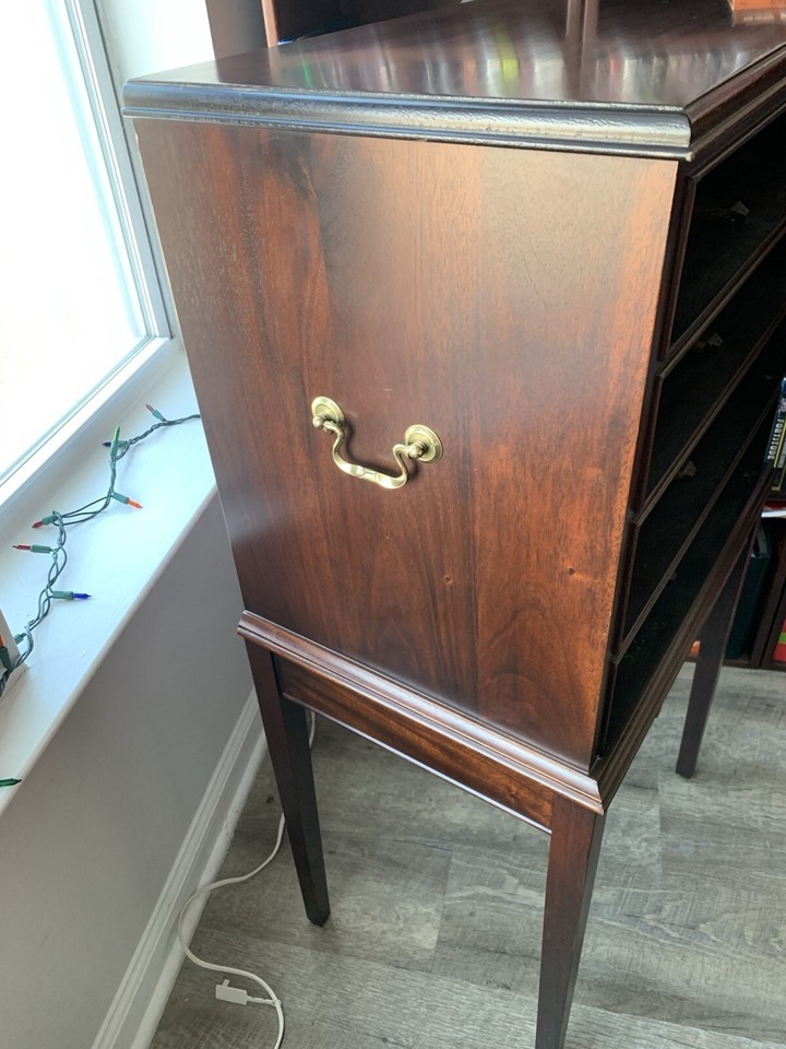 Colonial Williamsburg Reproduction Lacquer Brass 4 Drawer Sterling ...