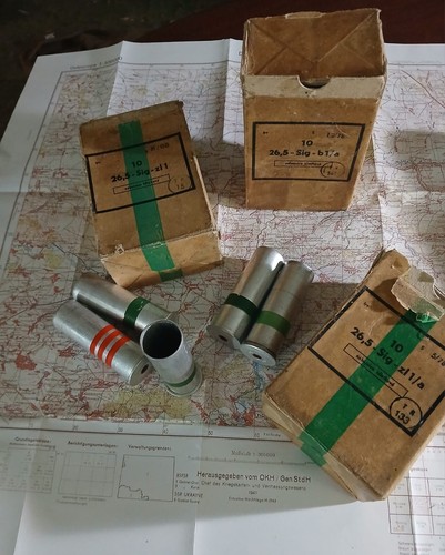 Novelity/ Orginal German empty flare box with two innert casings | eBay