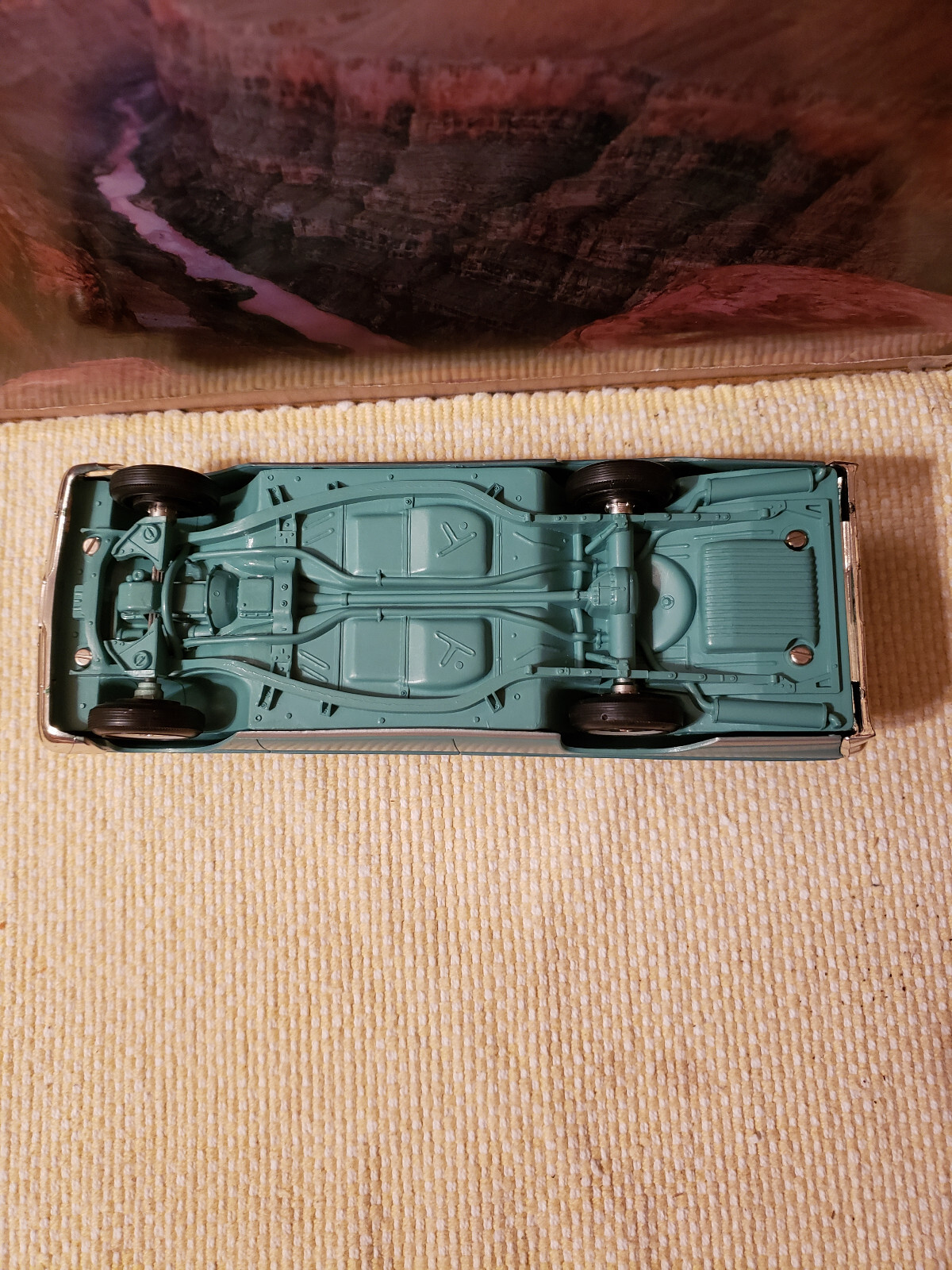 Exceptional 1/25 scale 1961 Mercury Monterey. Plastic promo model in ...