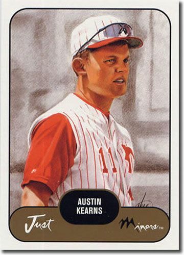 2,100) AUSTIN KEARNS Cincinnati Reds 2002 Just Prospects Baseball RC ...