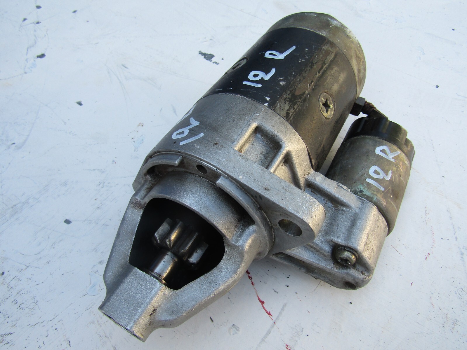 Toyota engine 12R OHV 8V Petrol 1,6cc Starter 9 Splines used | eBay