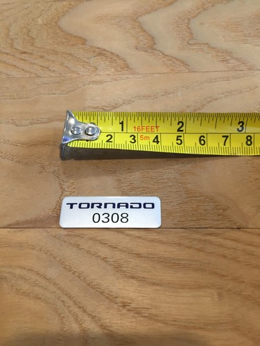 Genuine Ford FPV BA BF Build Number Badge Decal Emblem FPV F6 Tornado ...