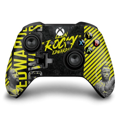 OFFICIAL UFC LEON EDWARDS VINYL SKIN DECAL FOR XBOX ONE S / X ...