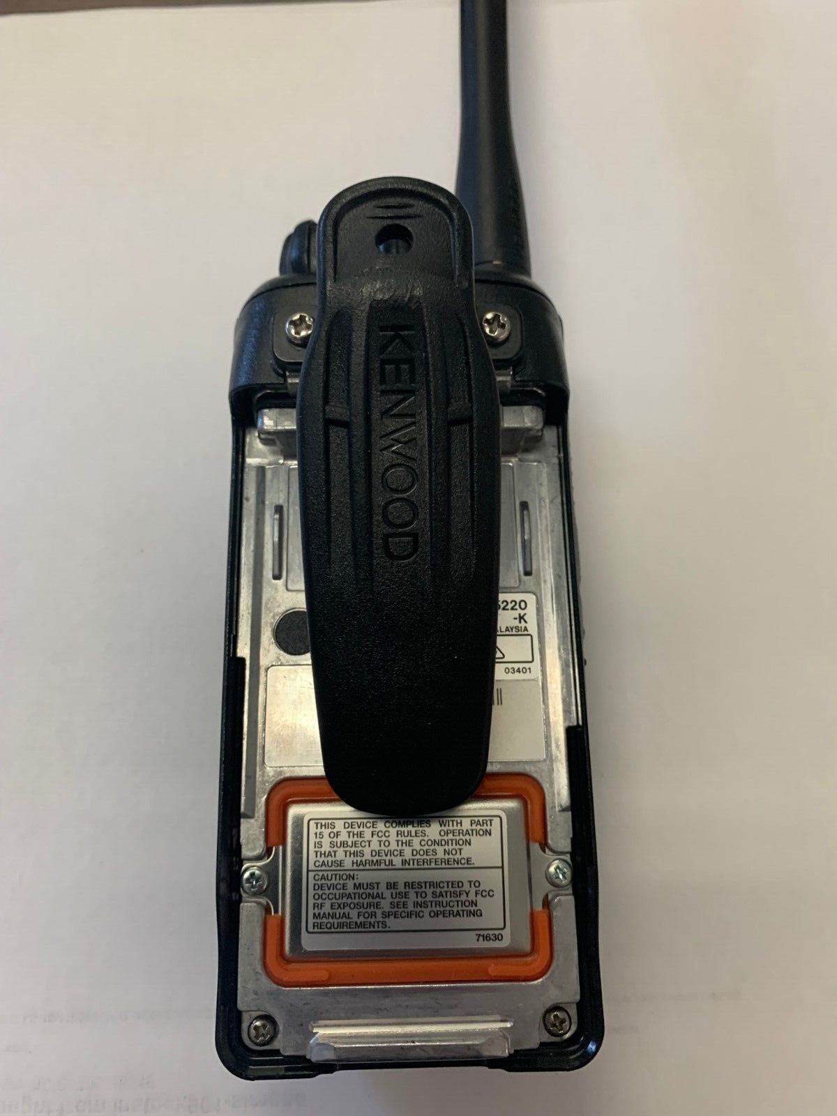 KENWOOD TK-5220 P25 DIGITAL VHF 136-174Mhz HANDHELD RADIO-TESTED-TUNED ...