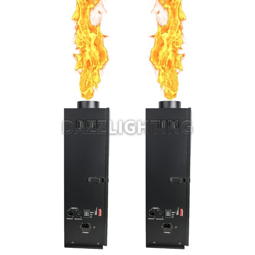2 x Fire Machine Flamethrower DMX Stage Lighting Effect Outdoor Party ...