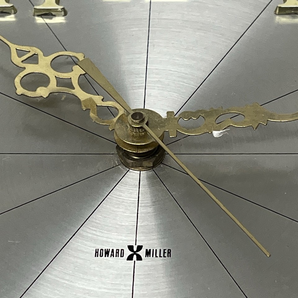 VTG Arthur Umanoff George Nelson Howard Miller Round Wall Clock Model ...