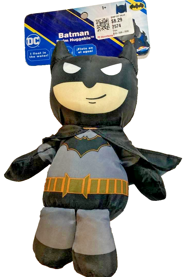 Swimways DC Comics 10" Batman Swim Huggable Floating Pool Beach Water ...