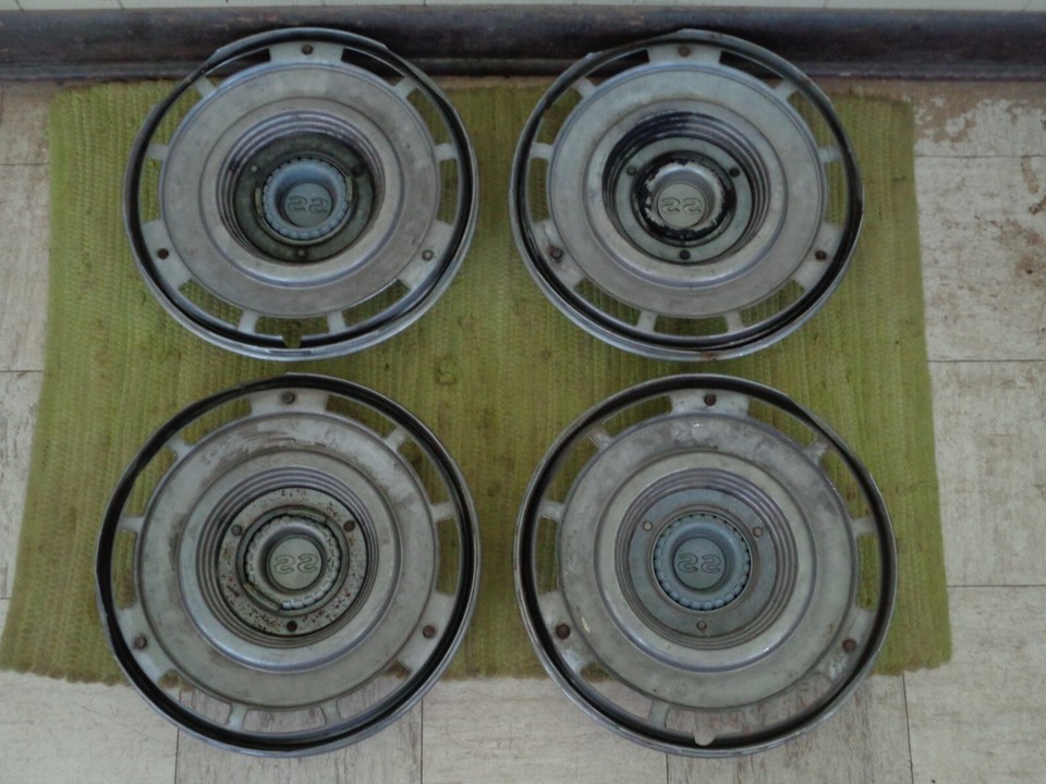 1963 Chevrolet SS Spinner Hub Caps | 14" | Set of 4 | 63 Chevy Super ...