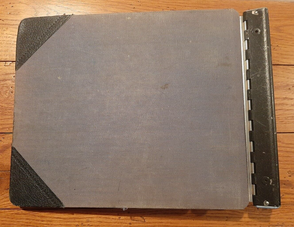 Vintage NATIONAL 2 Post Accounting Bookkeeping Binder Ledger Mid ...