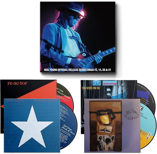 Official Release Series Discs 13, 14, 20 & 21 by Neil Young (CD, 2022 ...