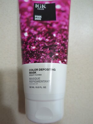 IGK Color Depositing Mask Pink 2000 180 ml / 6 fl oz NEW AND SEALED | eBay