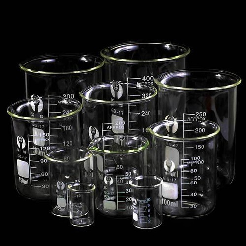 5ml - 3000ml Laboratory Borosilicate Glass Beaker Chemistry Glassware w ...