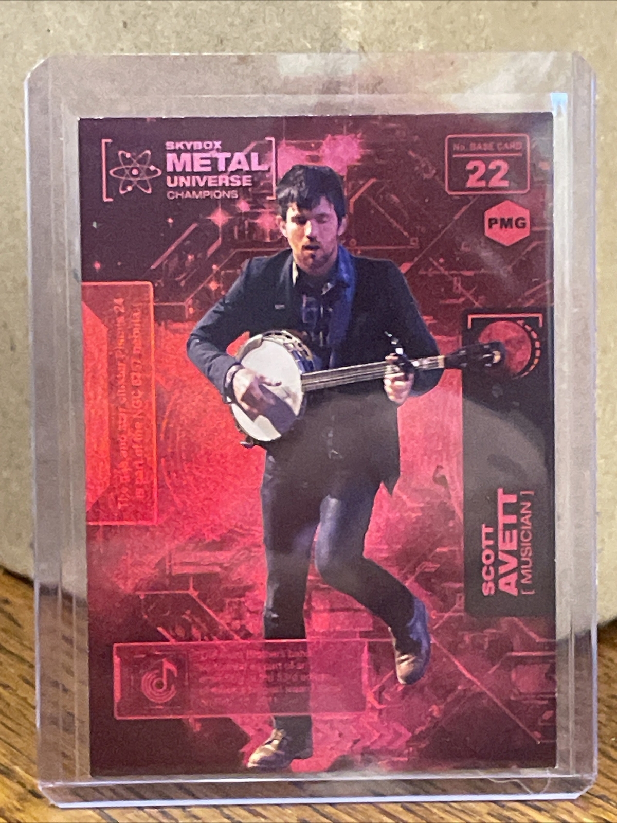 2021 Skybox Metal Universe Champions PMG Red /150 Scott Avett #22 | eBay