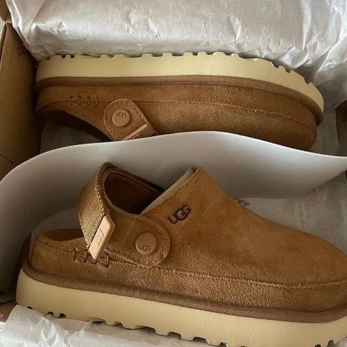 UGG Women's Goldenstar Clogs Color: Hickory Us | eBay