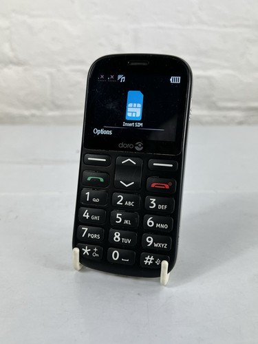 Doro 1360 - Black (Unlocked) Mobile Phone BIG BUTTON & SIMPLE DFB-0120 ...