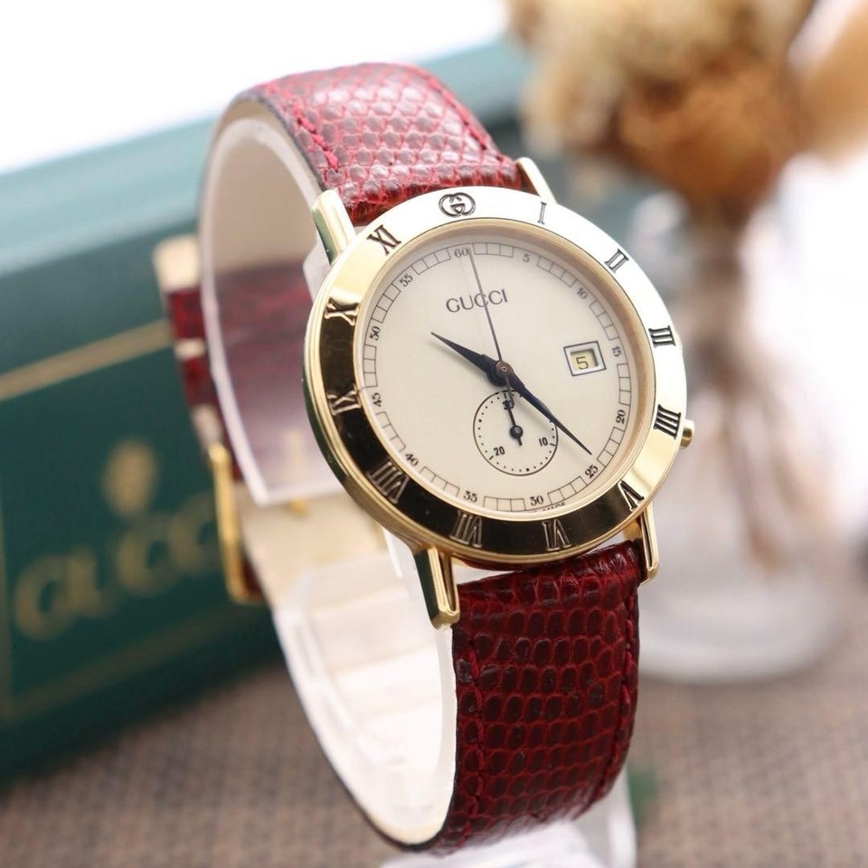 Gucci 3800Jr. Watch with Box, Working, Old Model, Battery OK, Clean ...