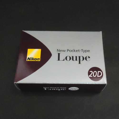 Nikon Pocket Type Loupe 20D 2x 3x 5x BD BK MB Portable Magnifier MADE ...